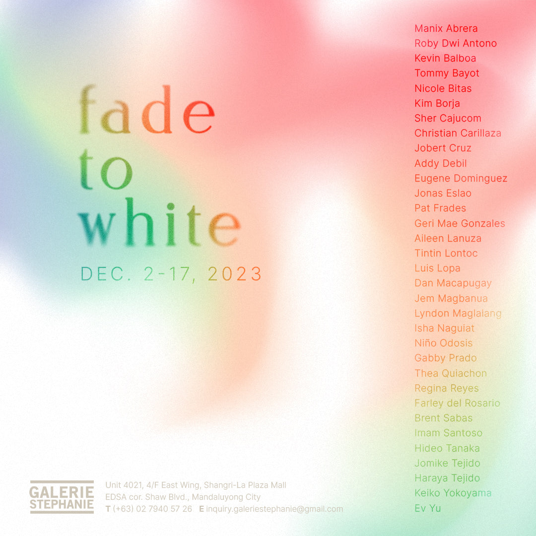 Curated Selections: Fade To White – Galerie Stephanie